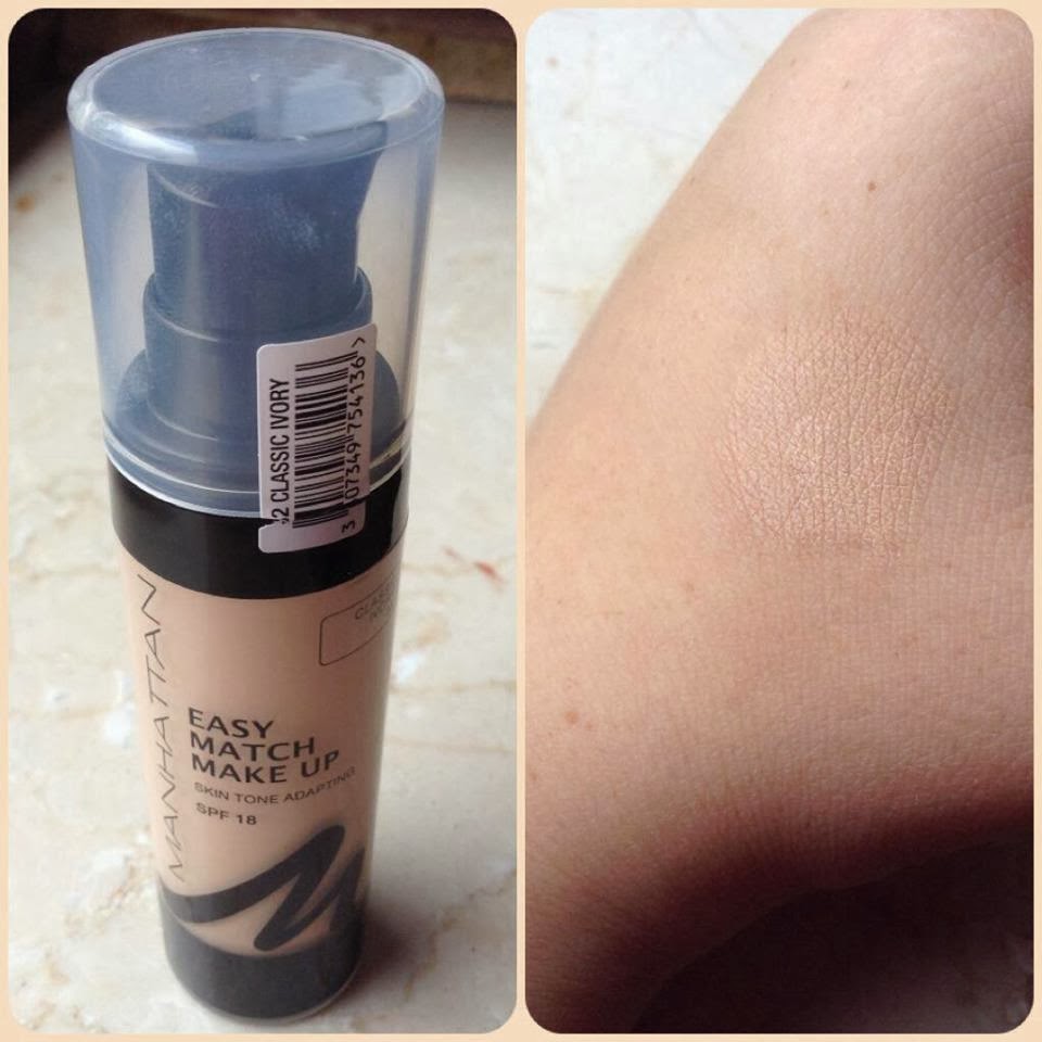 Rosa Wölkchen: Manhattan Easy Match Make Up Testbericht