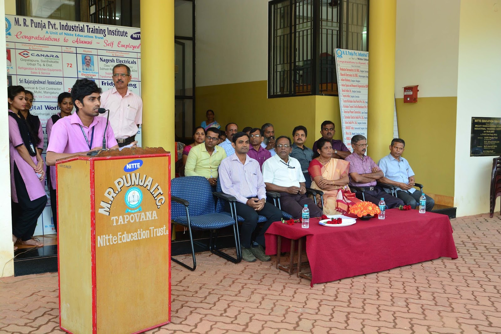 Nitte: Republic Day celebration - MRP ITI