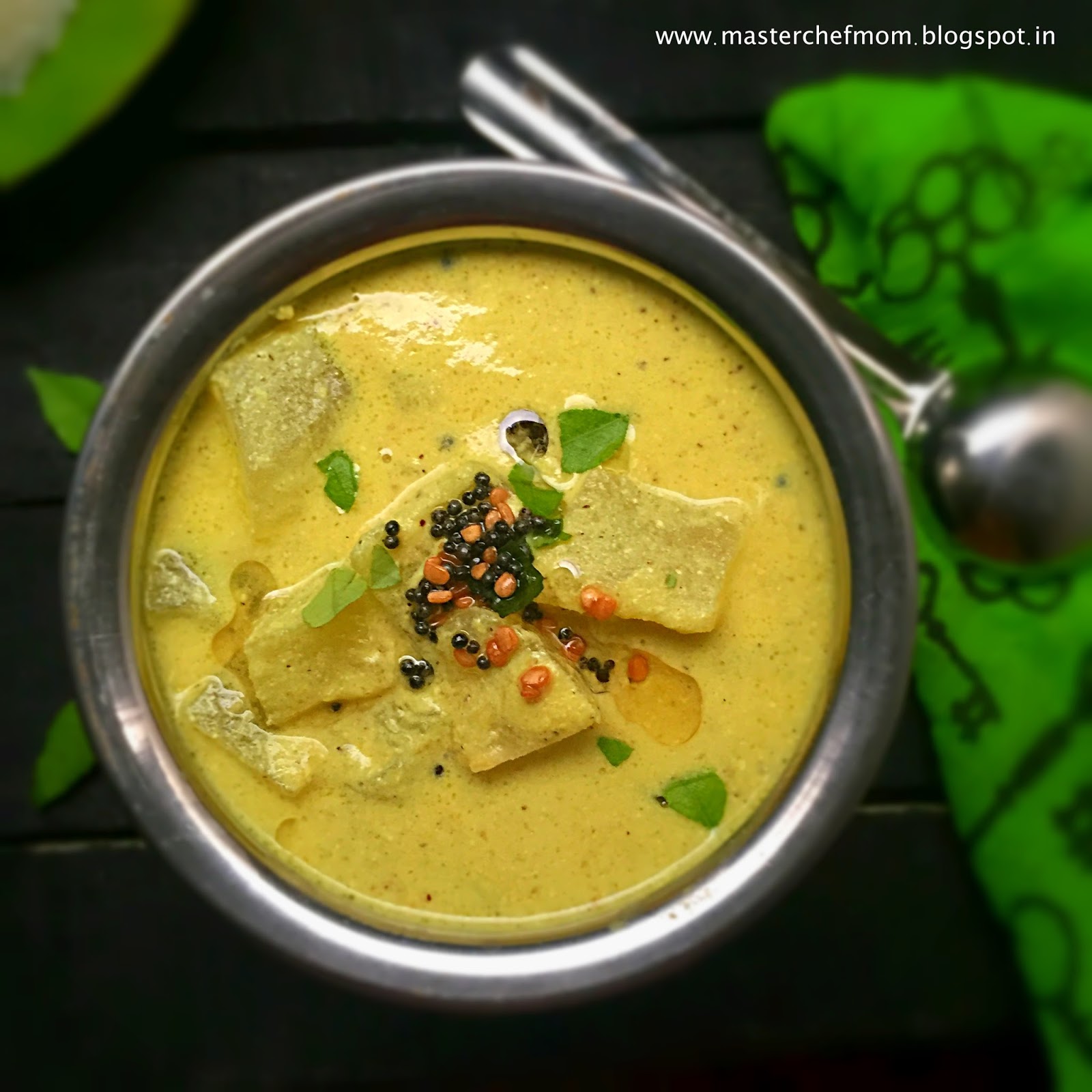 MASTERCHEFMOM: Mor Kuzhambu | Tam Brahm Style Mor Kuzhambu |Poosanikkai ...