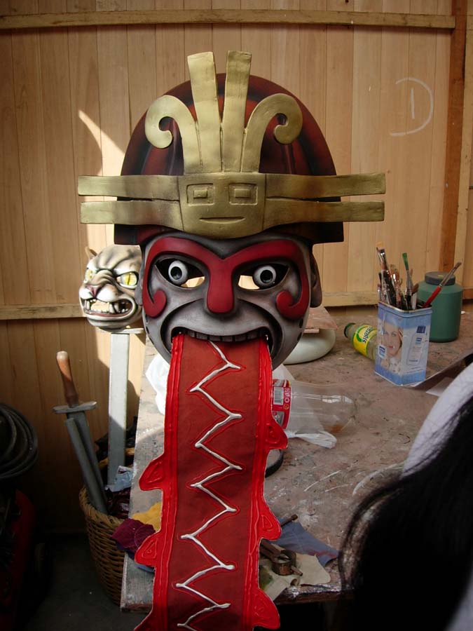 MÁSCARAS DE AMIEL CAYO: DIOS KON