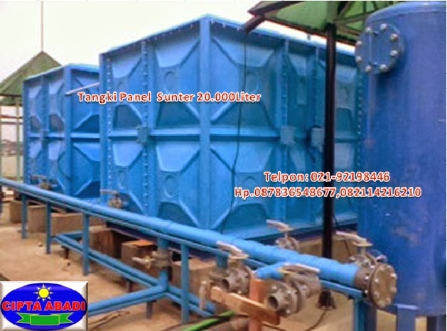 TANGKI PANEL ROOF TANK | TANGKI AIR FIBERGLASS | TANGKI KIMIA | : FRP ...
