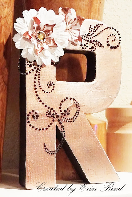 Erin Reed Makes: Decorative Letter for Home Decor