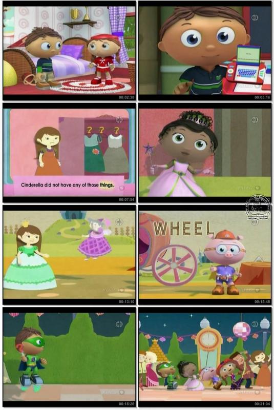 Luyện đọc tiếng anh cho bé với Super Why DVD | BÉ HỌC TIẾNG ANH