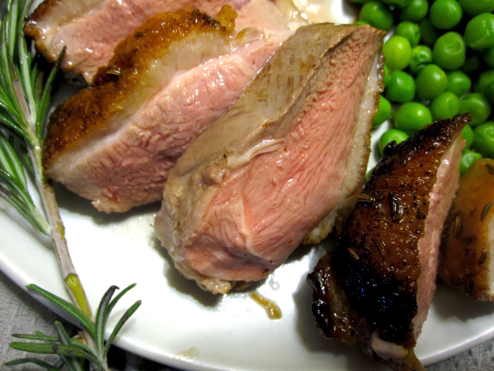 Makers and Bakers: Duck Week: Pan-Roasted Duck Breast With Apple and ...