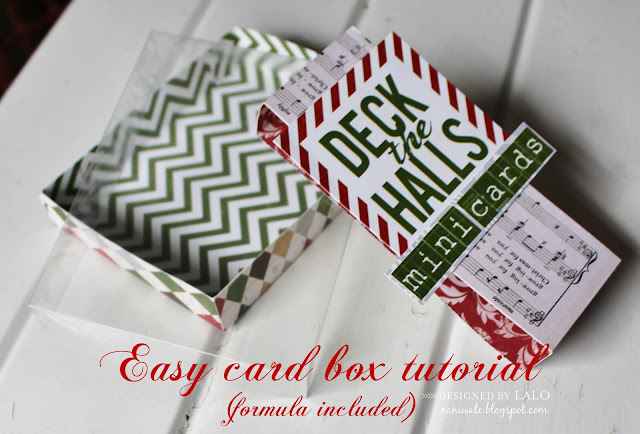 Naniwale: Day 3 of 12 - Custom box tutorial