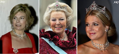 Artemisia's Royal Jewels: Dutch Royal Jewels: The Mellerio Ruby Parure
