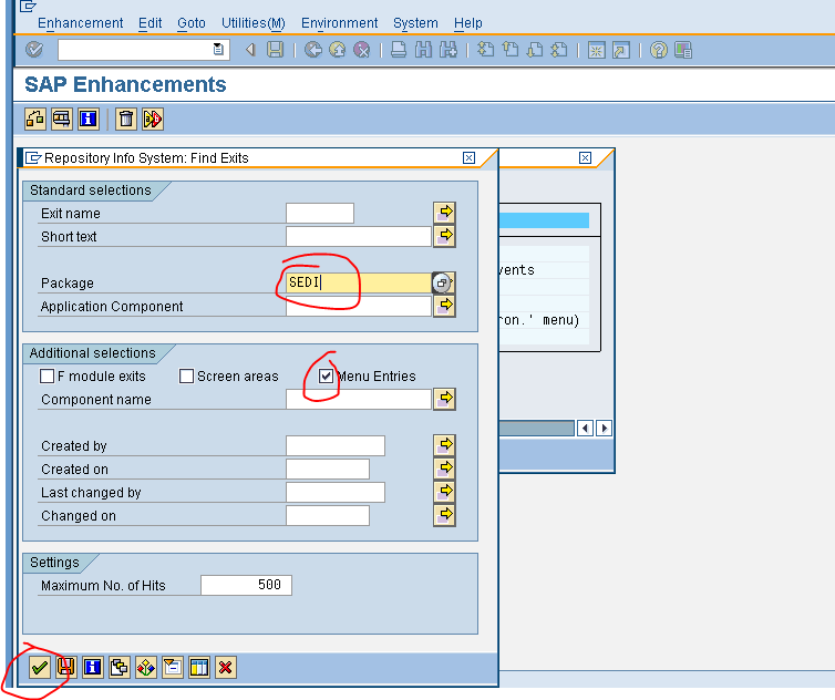 SAP TECH: Menu Exits