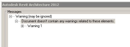 Revit OpEd: These are not the Warnings You are Looking For - Revit Forum