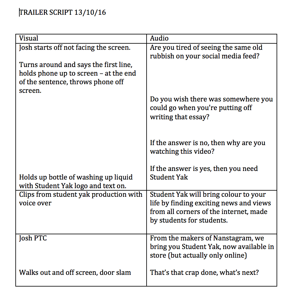 Digital News: Script Re-writes & Promo Script ~ Joshua Jones ...