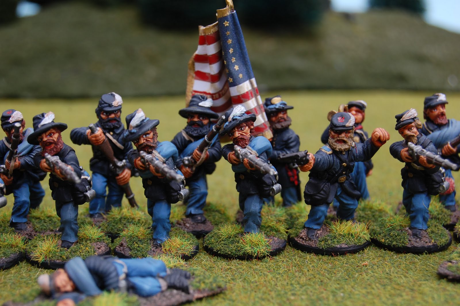 Miniature Minions: Dixon ACW 25mm Pennsylvania Bucktails