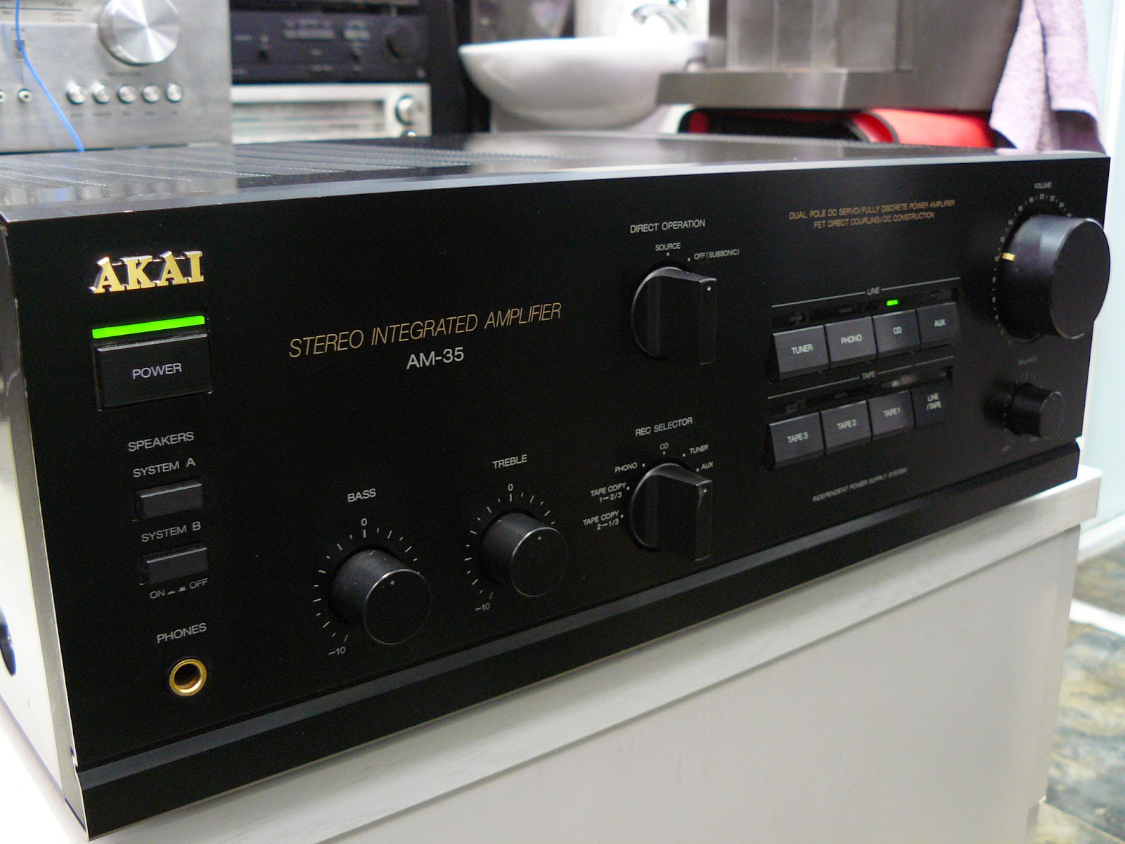 Akai AM-35 - Integrated Amplifier | AudioBaza