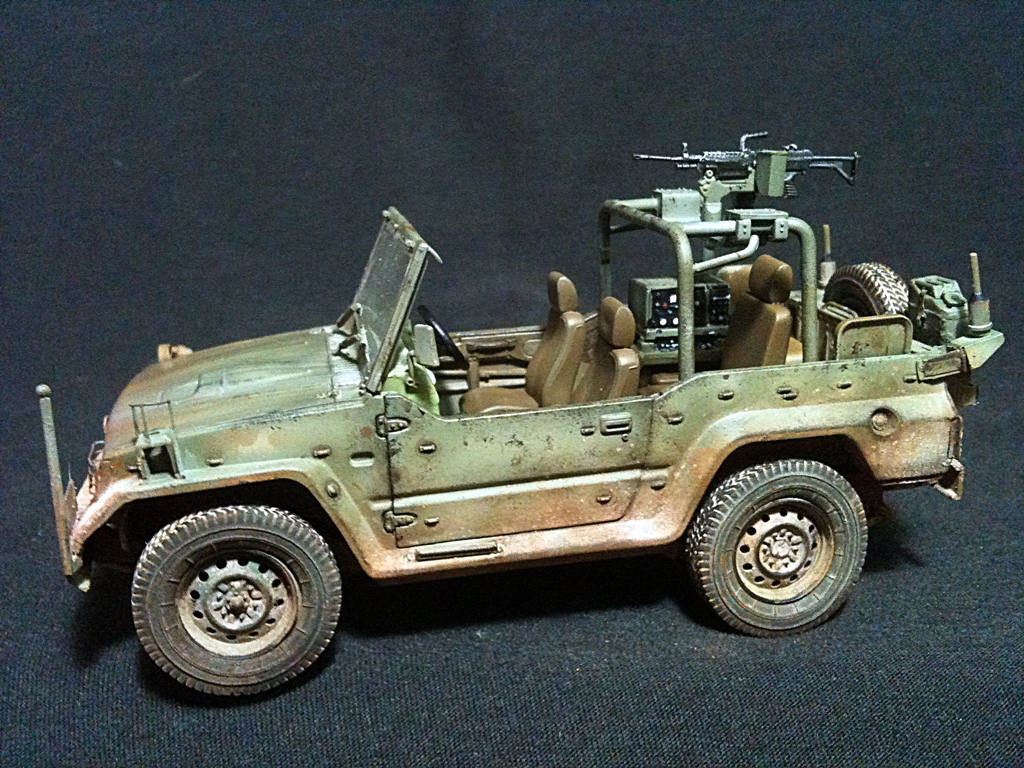 Model 12: Trumpeter's JGSDF type 73 Light Truck (Recon) 1:35