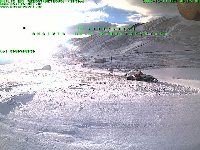 Weather News: ΔΕΙΤΕ Live εικονες απο τα χιονισμενα βουνα μας!