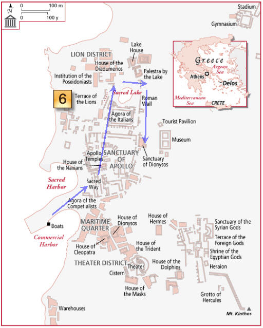 Ladee's Travels: Delos (Greece) - Terrace of the Lions and League of ...