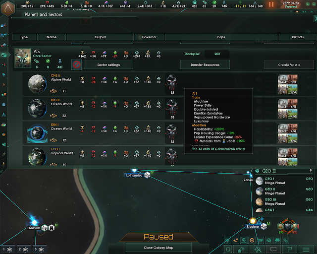 The Best Games Ever: Planets and Sectors | Stellaris: MegaCorp