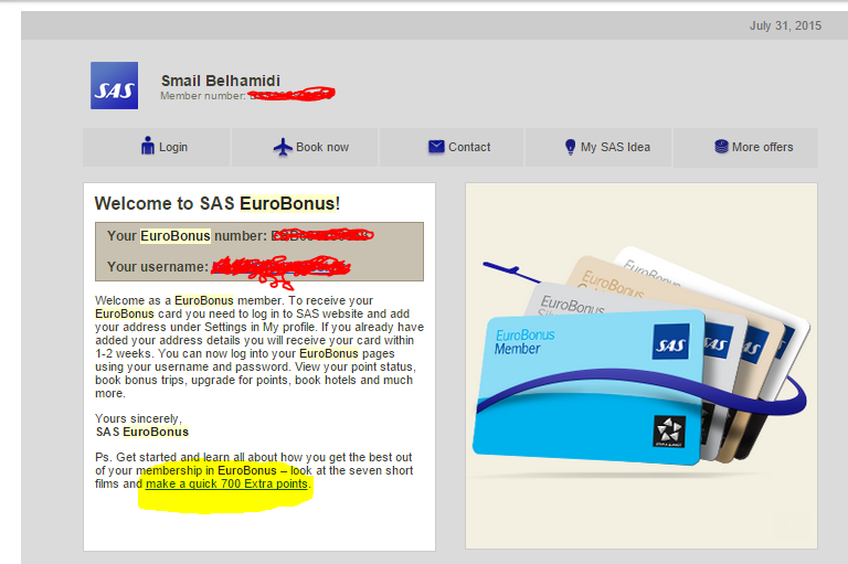 Appels gratuits avec EuroBonus Connect en utilisant votre propre numéro ...
