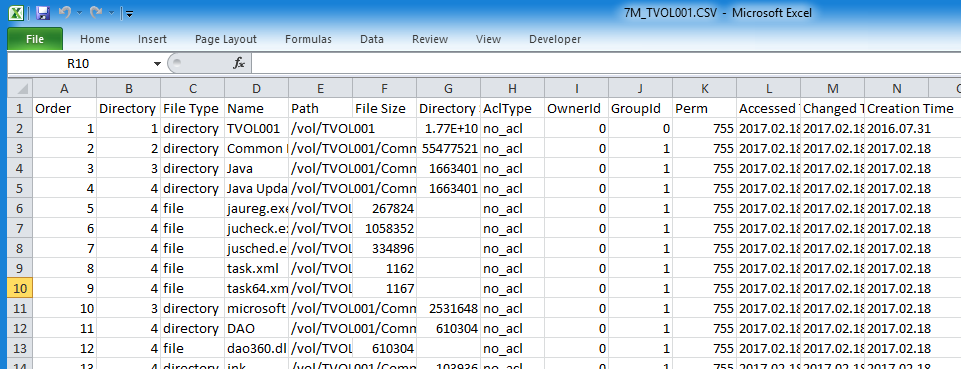 Treesize for Data ONTAP 7-Mode (Get-NaTreesize.ps1)