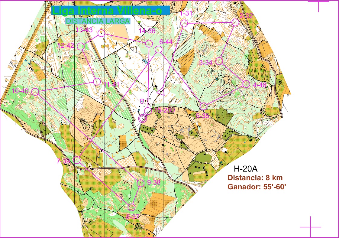 Club Villena Orientación: LIGA VILLENA-O