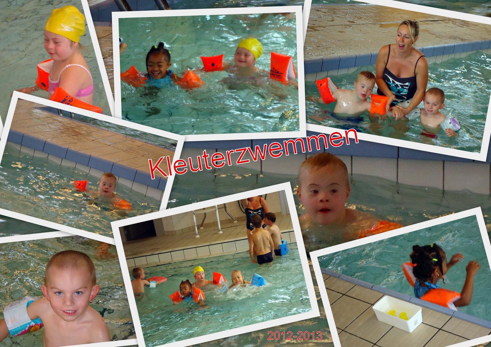 De kleuterklas: Watergewenning en zwemmen in de kleuterklas!