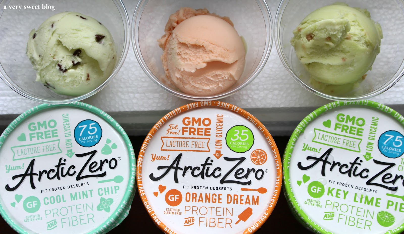 Arctic Zero Fit Frozen Desserts Chunky & Creamy Pints | A Very Sweet Blog
