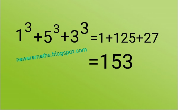 New Era Maths : Armstrong number