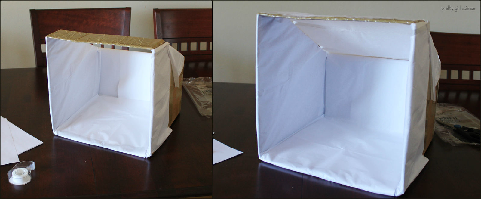 DIY: Slightly Different Lightbox | Pretty Girl Science