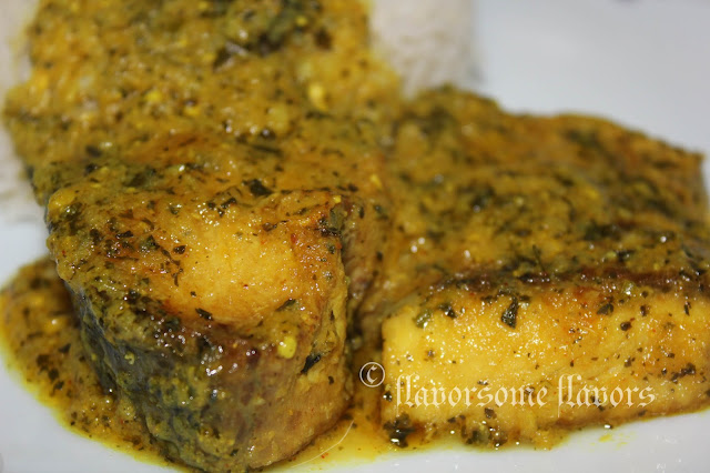 Flavorsome Flavors: Methi Rui - Fish (Rohu) in Fenugreek Sauce