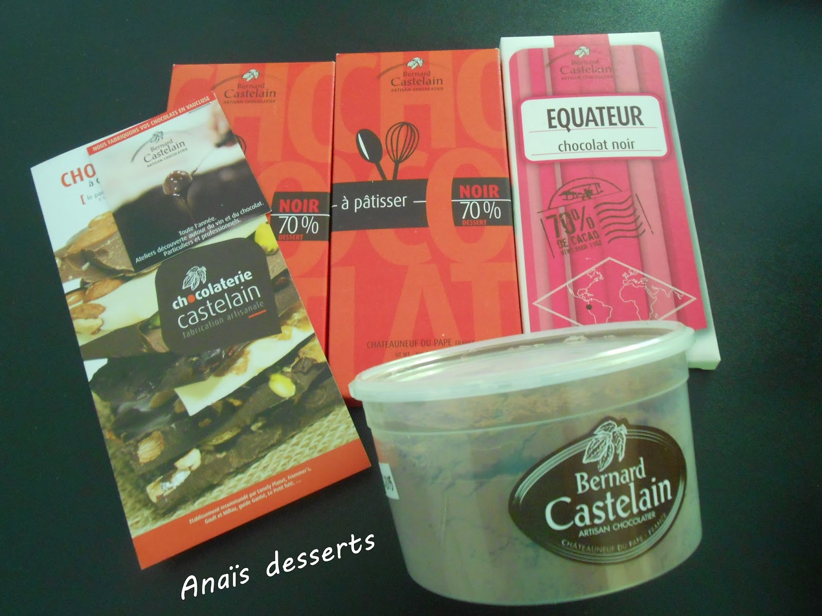 Les recettes de dessert d'Anaïs: Partenaire chocolat castelain