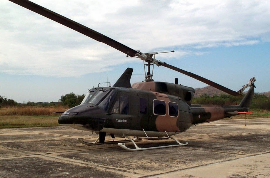 DEFENSE STUDIES: Thailand's Third Army Grounds Bell 212 Helicopter ...