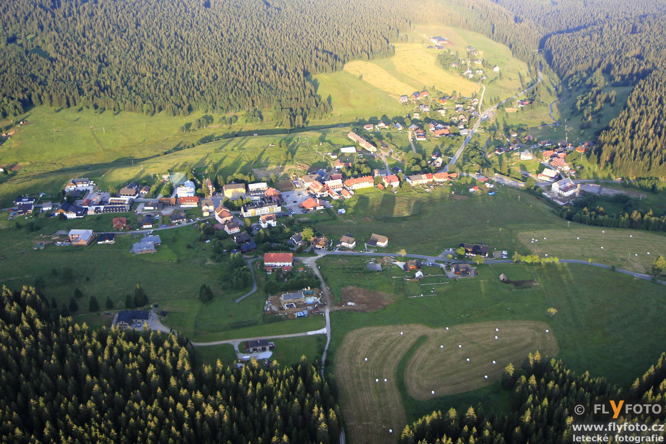 FLyFOTO letecká fotografie a video: Kvilda