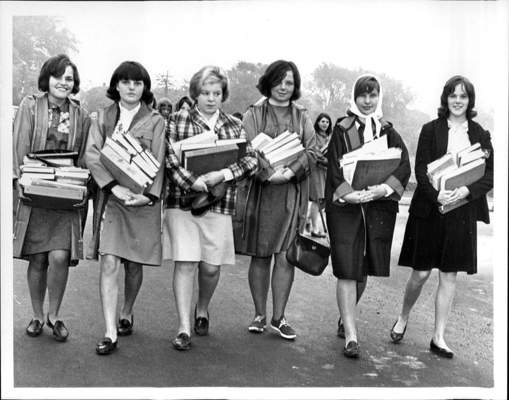 Child of the Sixties Forever: High school girls, 1965