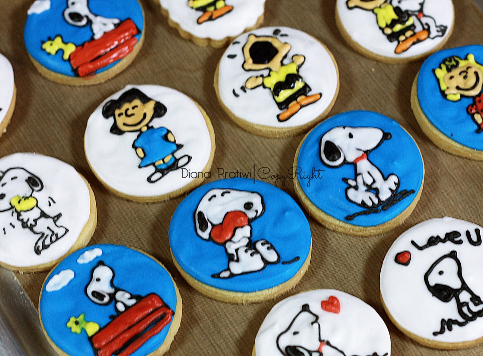 Welcome to Teawe's blog: Snoopy Cookies