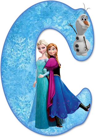Printable Frozen Letters for Crafting and Decor