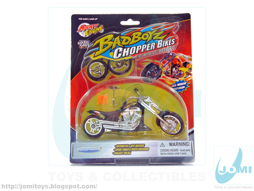 JoMi toys: Mighty Engine Badboyz Chooper Bikes