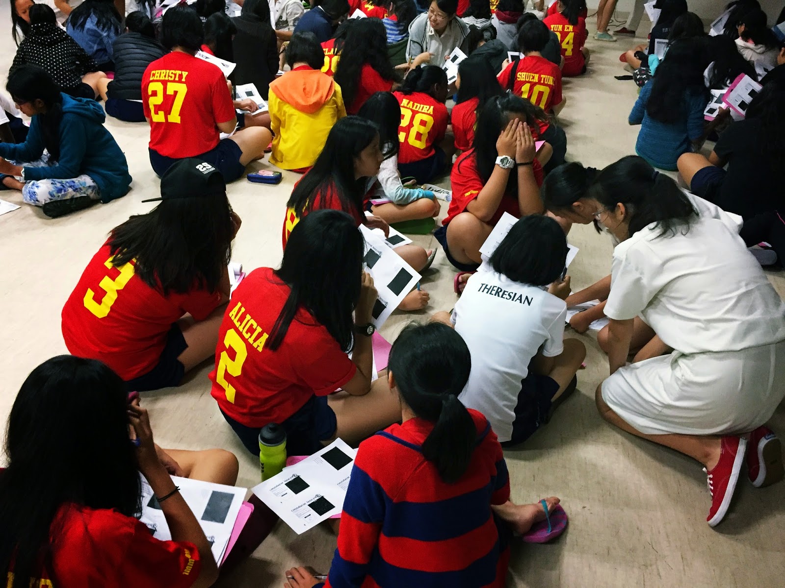 CHIJ STC Sec 1 EFL: Sec 1D & 1MM (Day 2): Discovering Who We Are