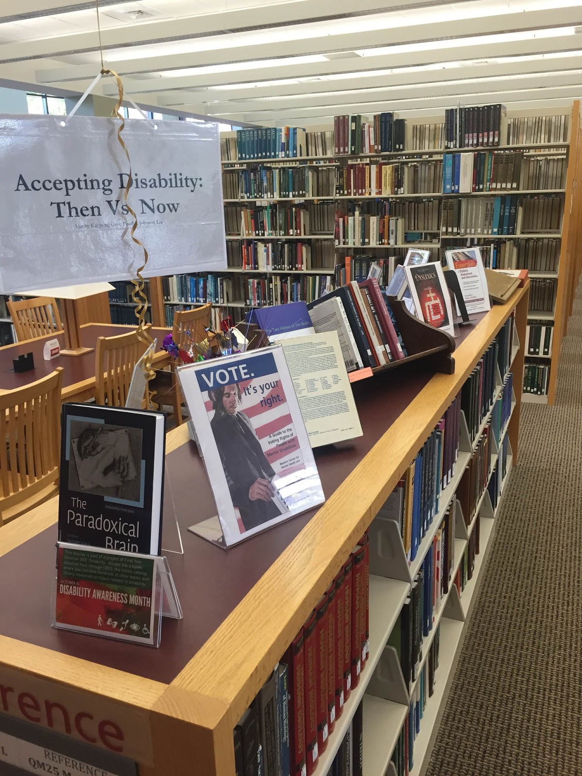 Speaking of Science : Displays - Library Resources for Peter Jobson's ...