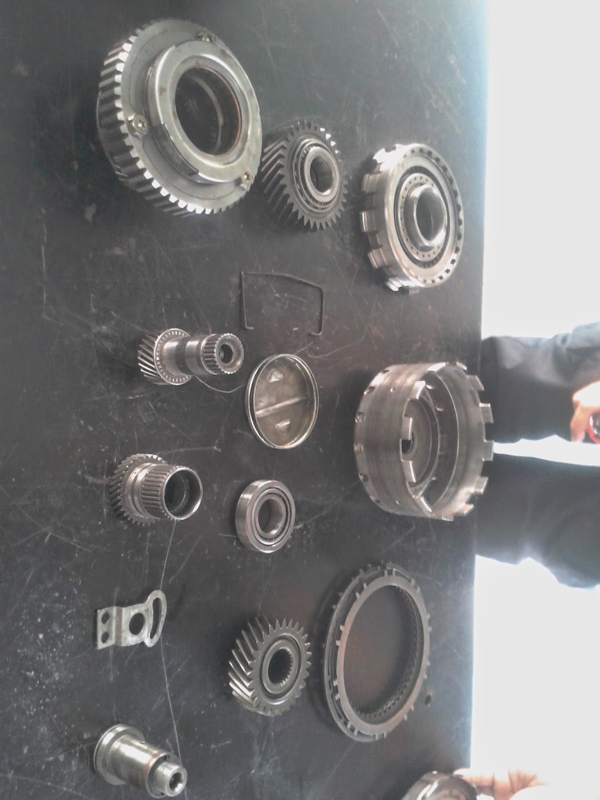 ALEXANDER BIN PHILIP: komponen yang terdapat dalam gearbox auto