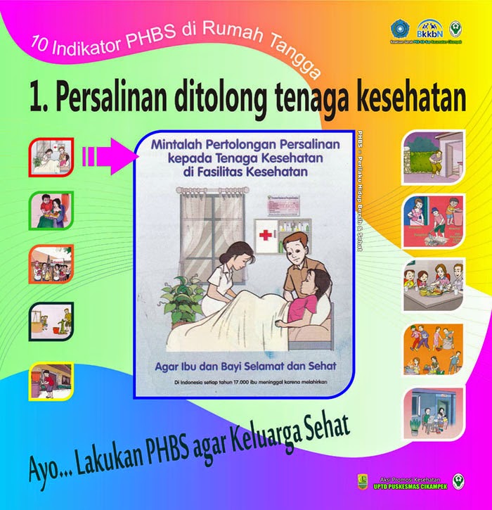 Desain Banner PHBS Tatanan Rumah Tangga Indikator Pertama - Banner Gallery