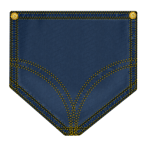 ForgetMeNot: denim pockets