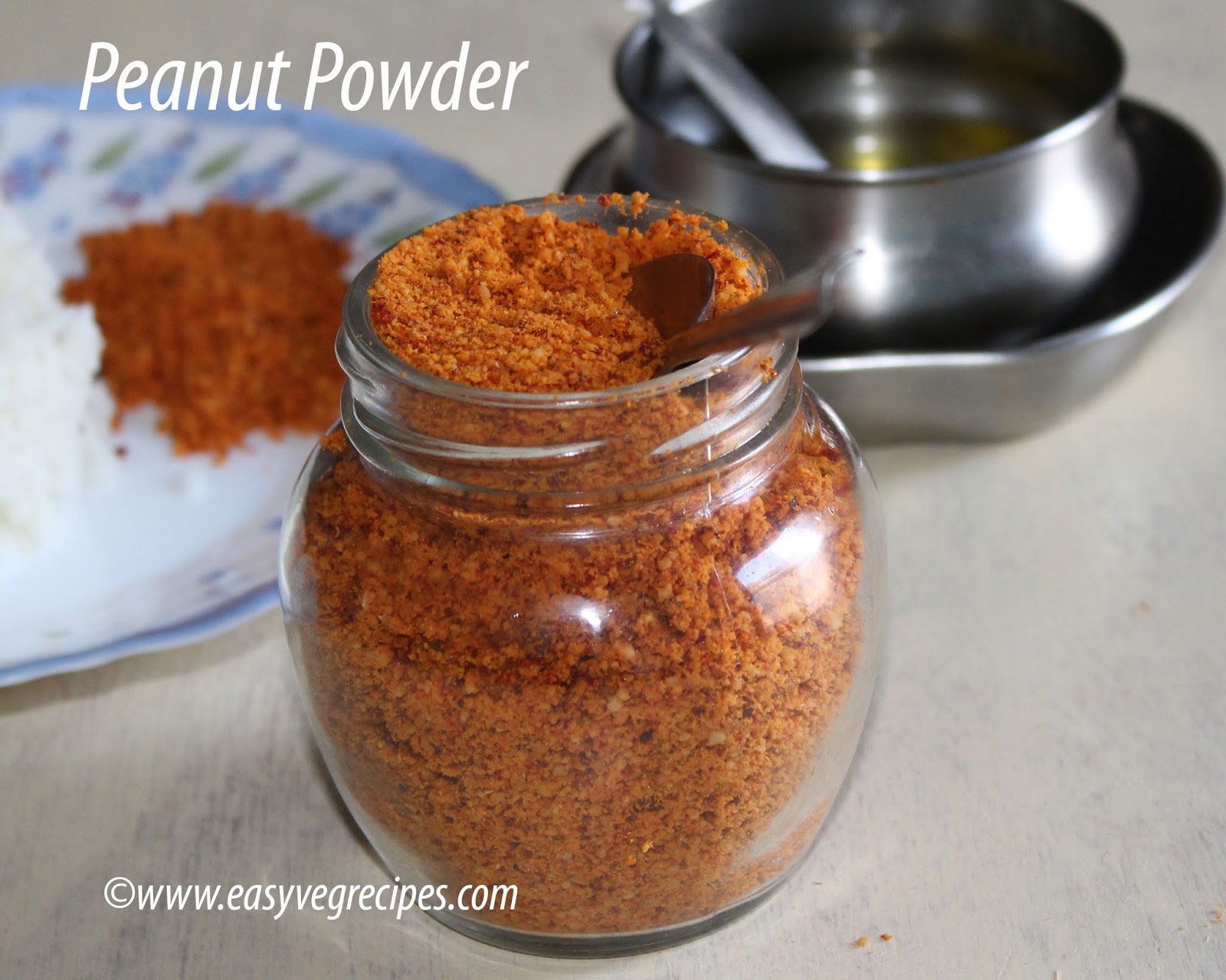 Peanut Powder Recipe -- How to make Peanut Powder for Rice - E.A.T ...