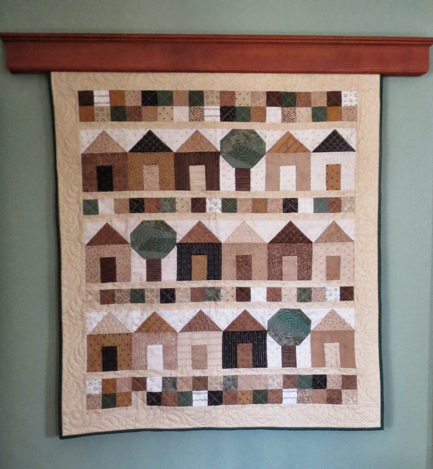 Quilting on Main Street: Main Street - My Finished Quilt