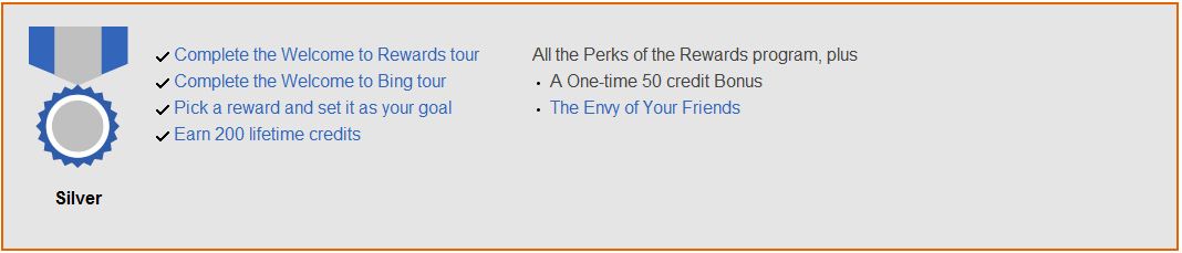 Money Making Scams: Bing Rewards Account Levels