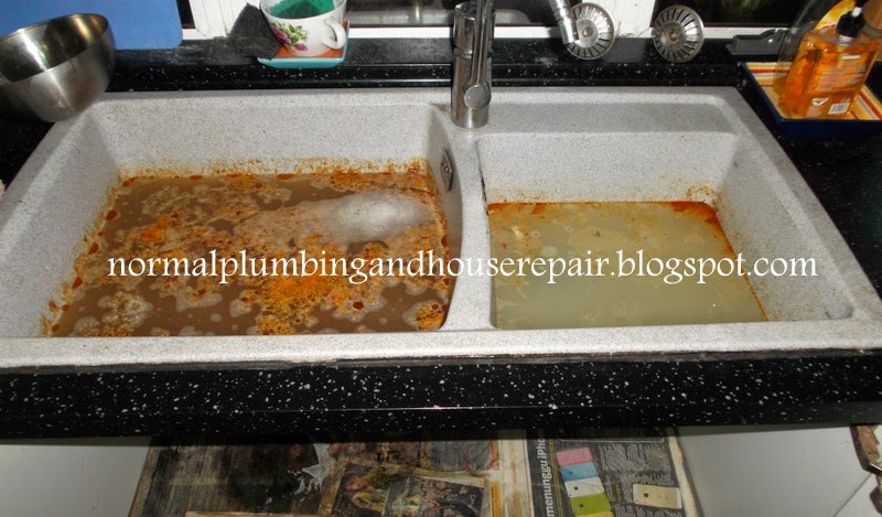 NORMAL PLUMBING: SINKI TERSUMBAT DI TAMAN MELAWATI, KUALA LUMPUR