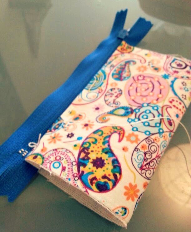 Cosas de Butterflies: DIY Tutorial cartera-monedero primaveral