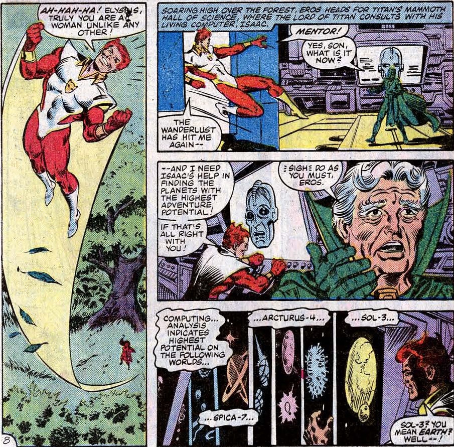 Marvel Comics of the 1980s: 1983: The Eros Avenger part I: A Starfox In ...