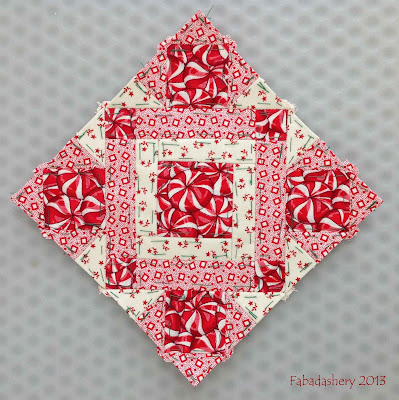 Fabadashery: Nearly Insane Quilt - Block 63
