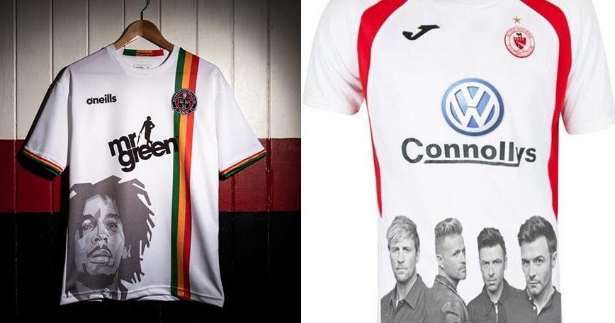 Irish Rivals Mock Bohemian's Bob Marley Kit - Footy Headlines