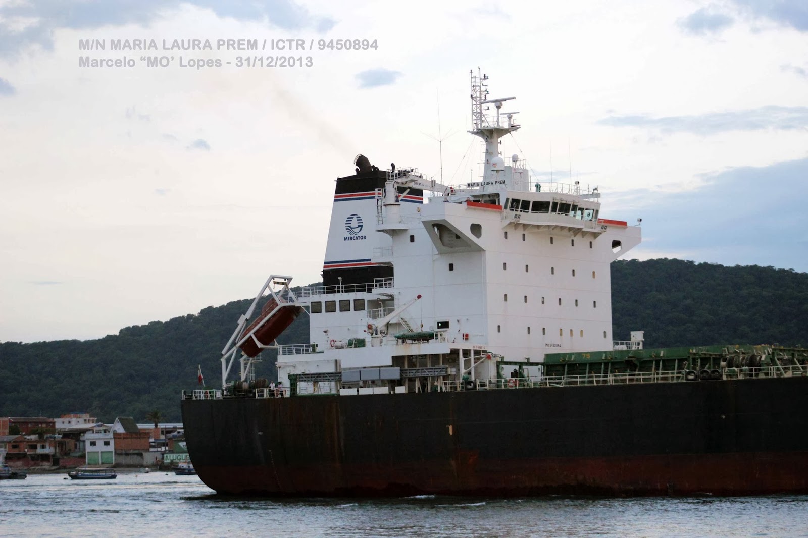 Santos Shiplovers: M/N Maria Laura Prem / ICTR - O último navio a se ...