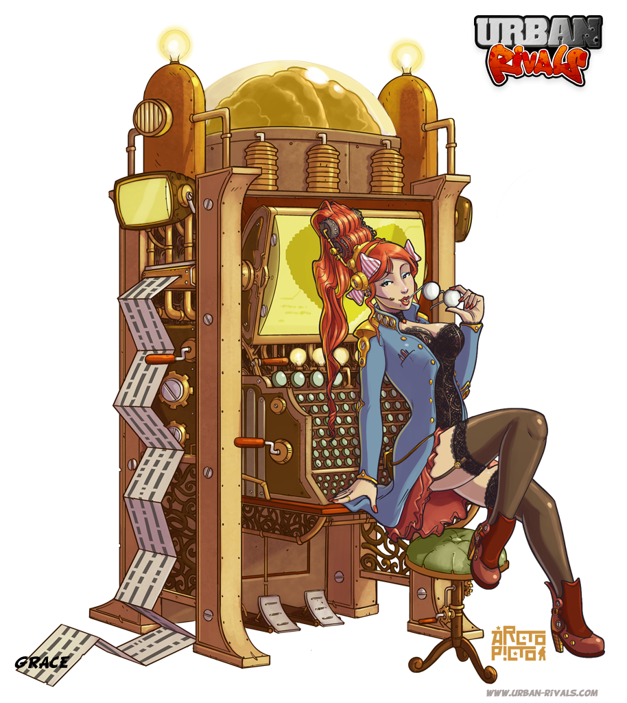 Riots : Grace + Remake Painting(Concept Skin Urban Rivals/Minecraft ...