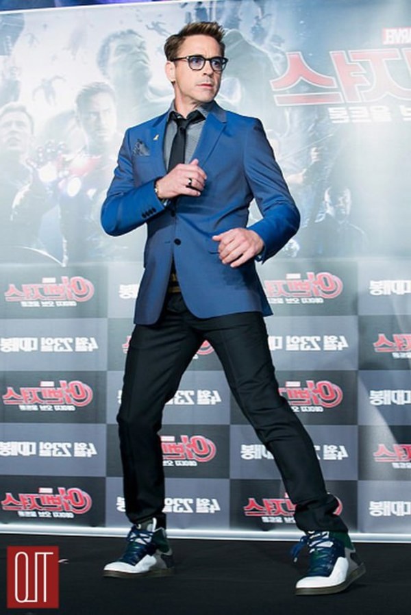 Robert Downey Jr Heels